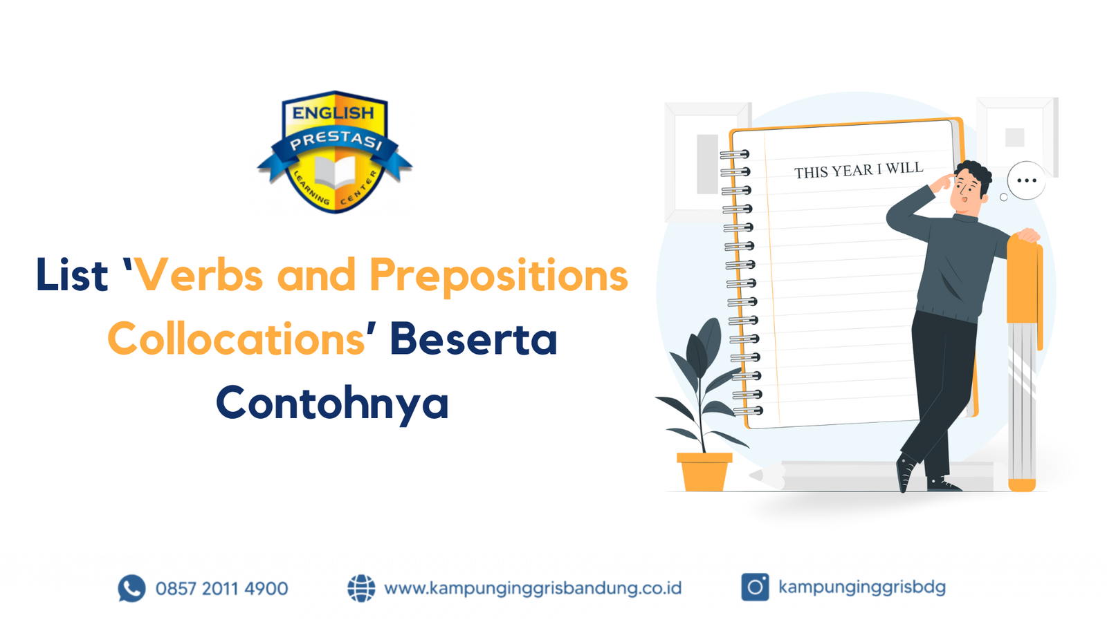 List ‘Verbs and Prepositions Collocations’ Beserta Contohnya - Kampung ...